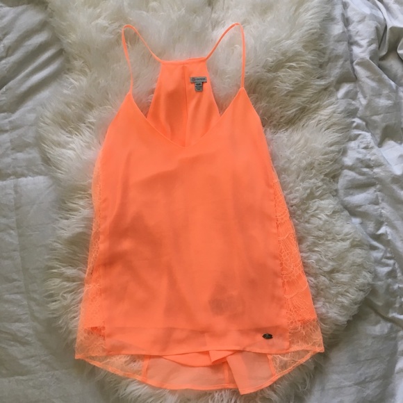 Guess | Tops | Bright Coral Guess Tank | Poshmark
